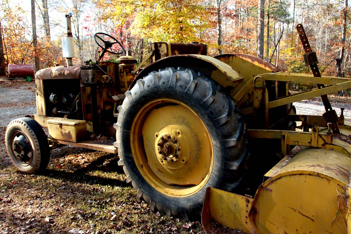 Seaman motors inc tractor with a GM engine from the 1950's. | Yesterday ...