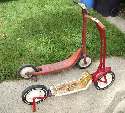 Atomic Addiction: Vintage Child's Kick Scooter...
