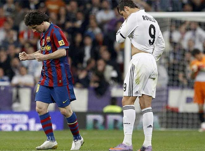 Fotos de messi humillando a cristiano - Imagui