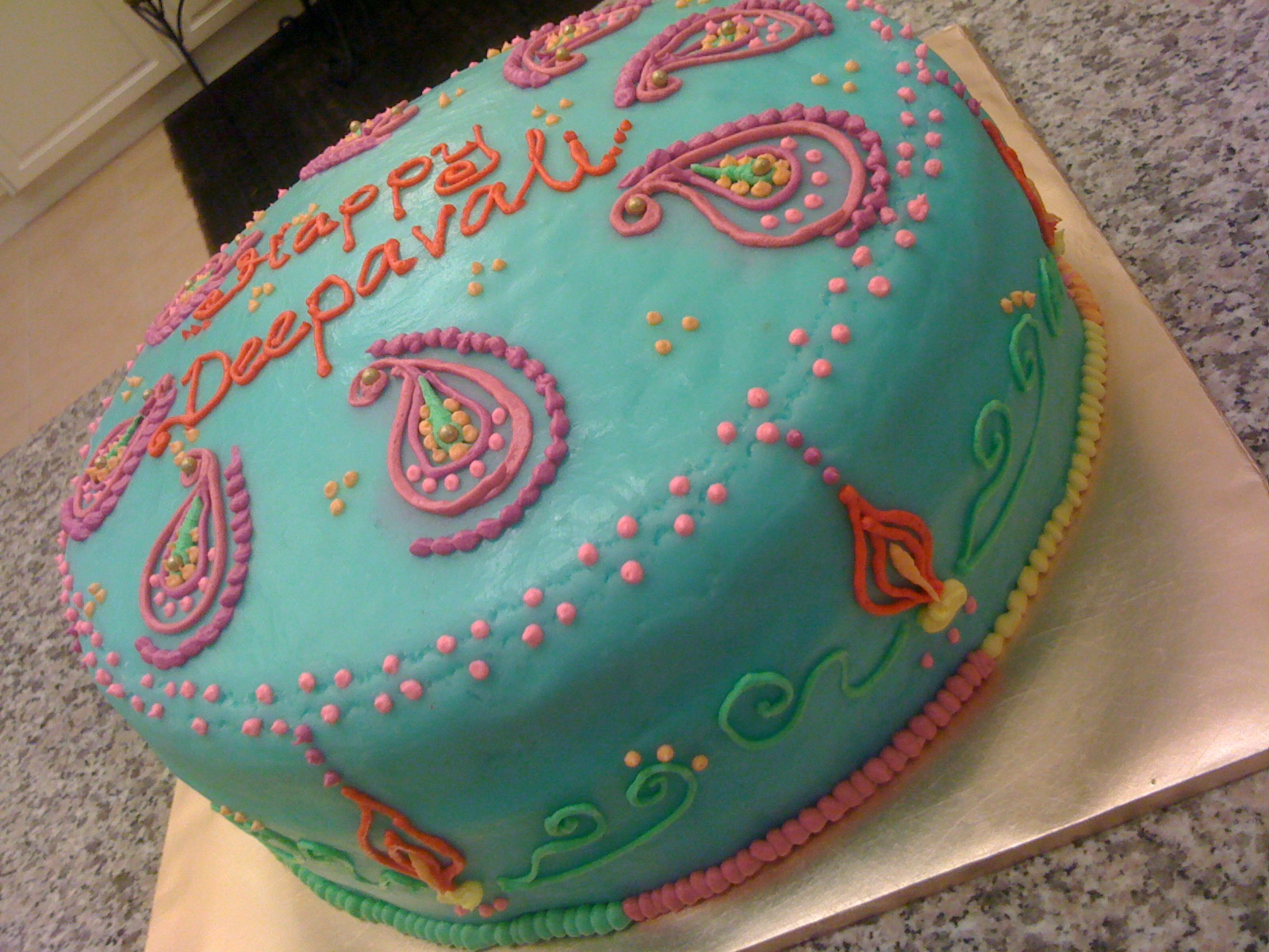 CAKE CUPBOARD: Happy Deepavali cake