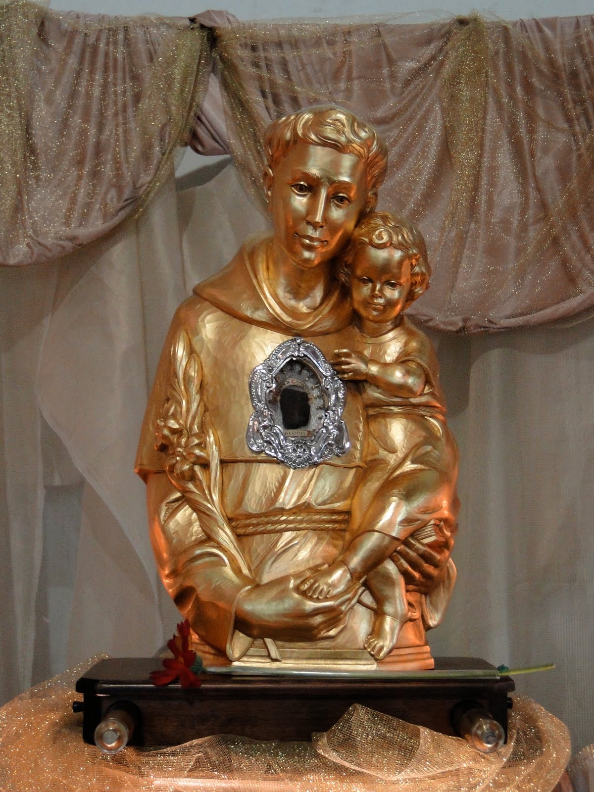 Deo Gratia - Nader's Blog: Relics of St. Anthony Part 2...A Close-up of ...