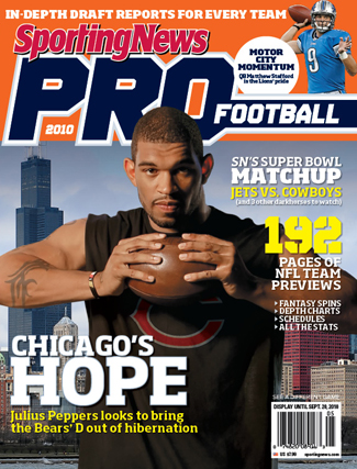 Number 9: Stafford on several preseason magazine covers