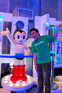 backpack boy: SM Science Discovery Center