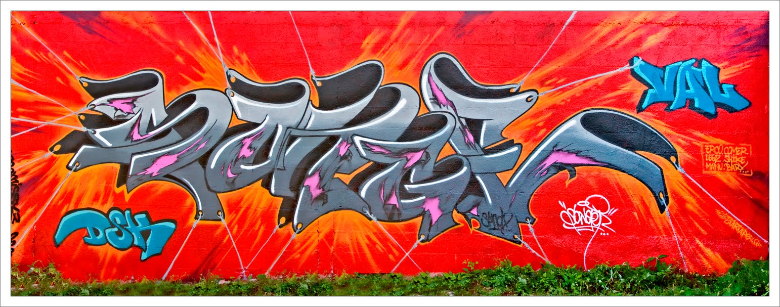 La tête ailleurs...: Graff