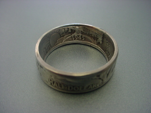 Silver Coin Rings