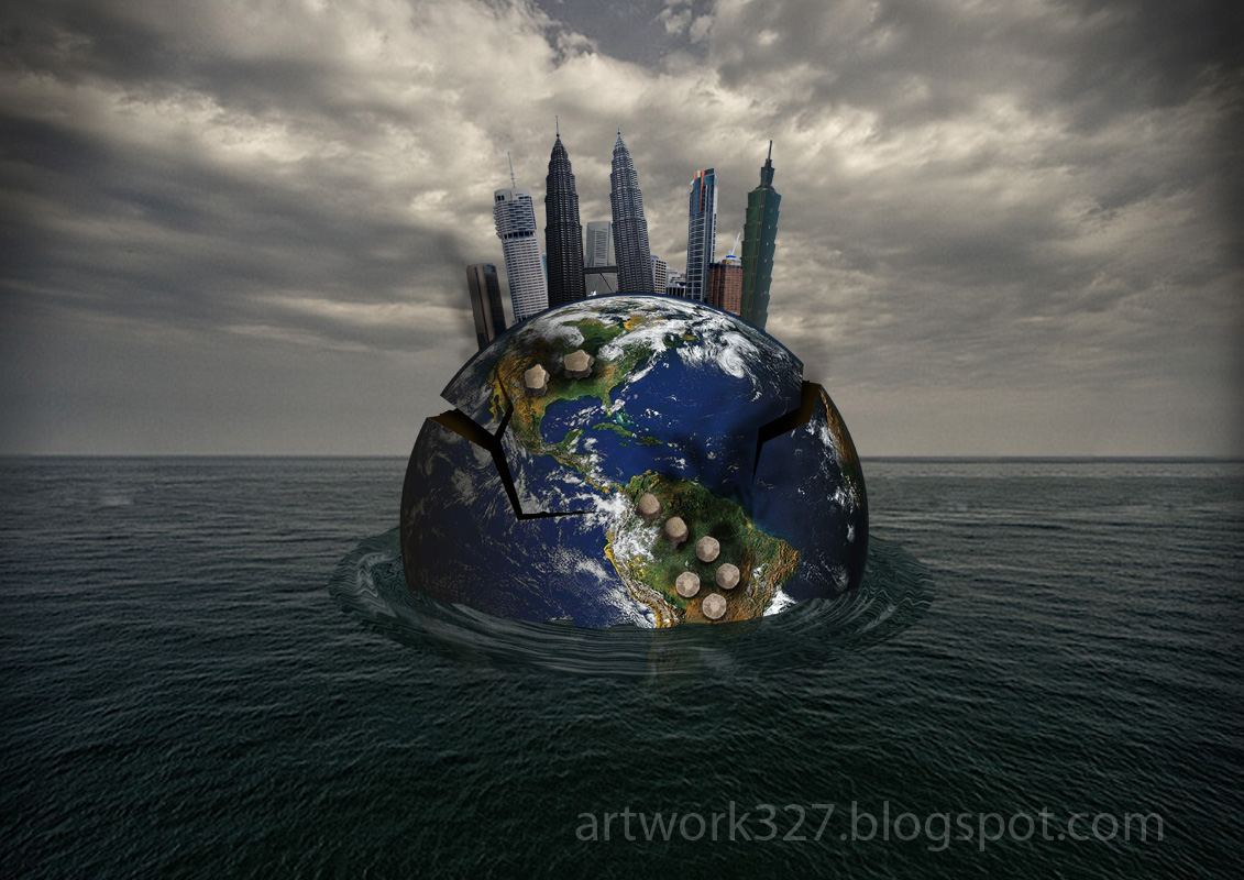 yiLin art - blog: Drowning Earth