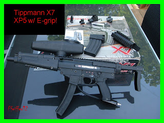 WCPclan's Paintball Blog: Tippmann X7 XP5 MP5 custom marker for SALE ...