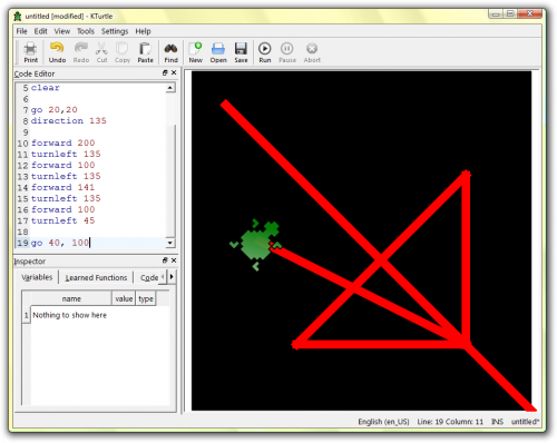 蕨心 FernHeart: 國民電腦裡的遊戲kturtle 指令( Kturtle Command)