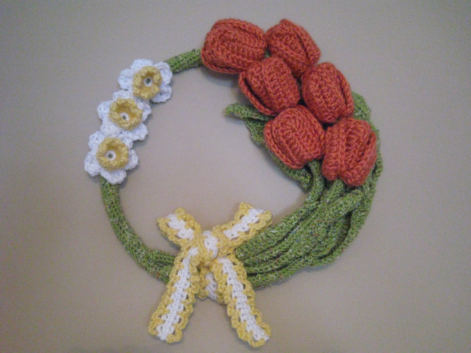 Crochet Machine: Spring Wreath