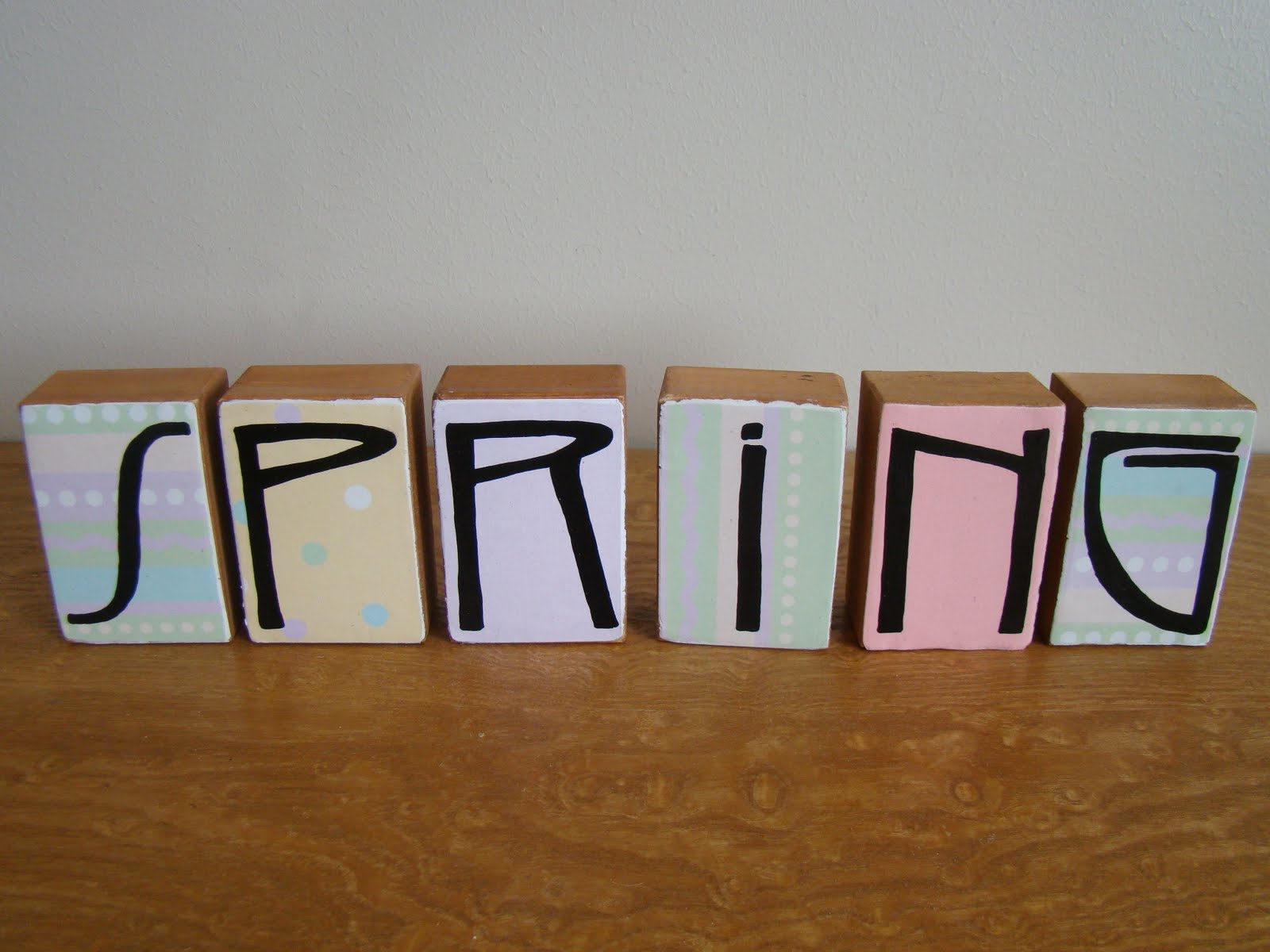 A~F Creations: Custom Spring Blocks