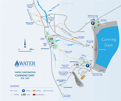 Dam in Australia: Canning Dam