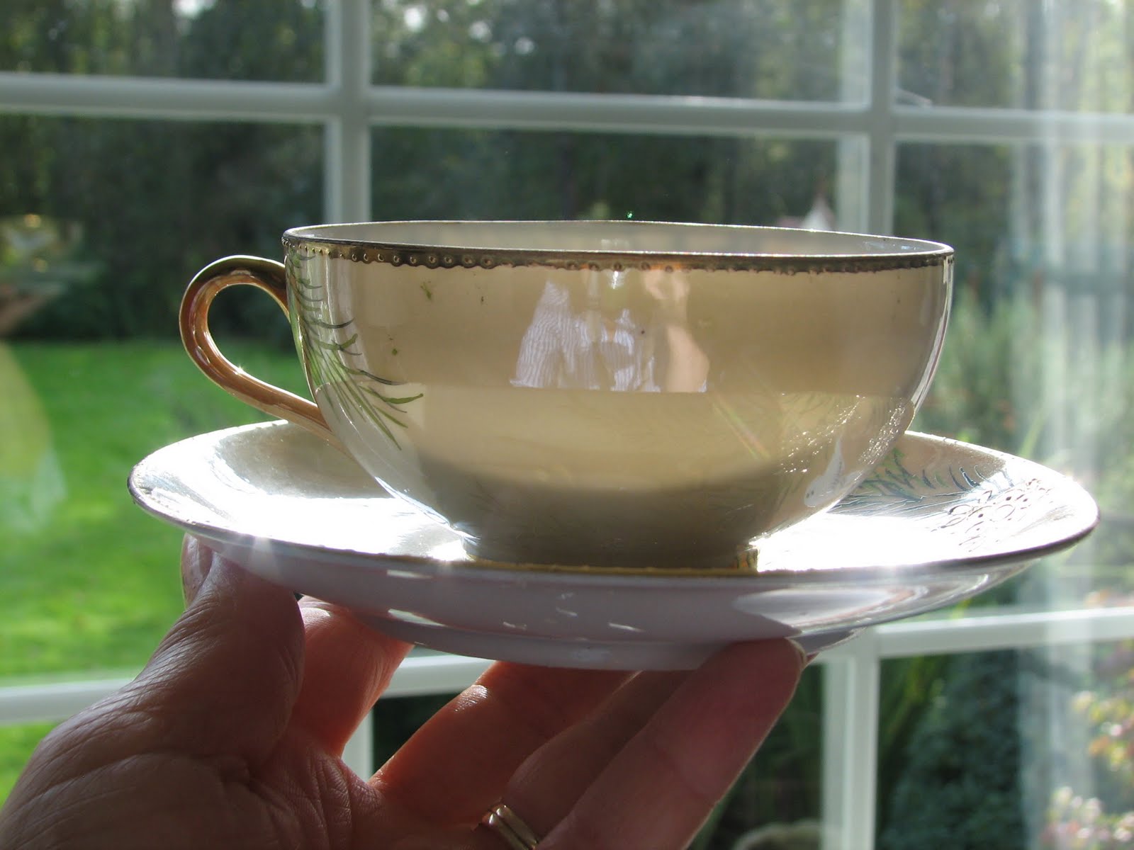 From Cedar Pond to Laughing Dove Farm : Flying Goose Teacup~ Tea Time ...