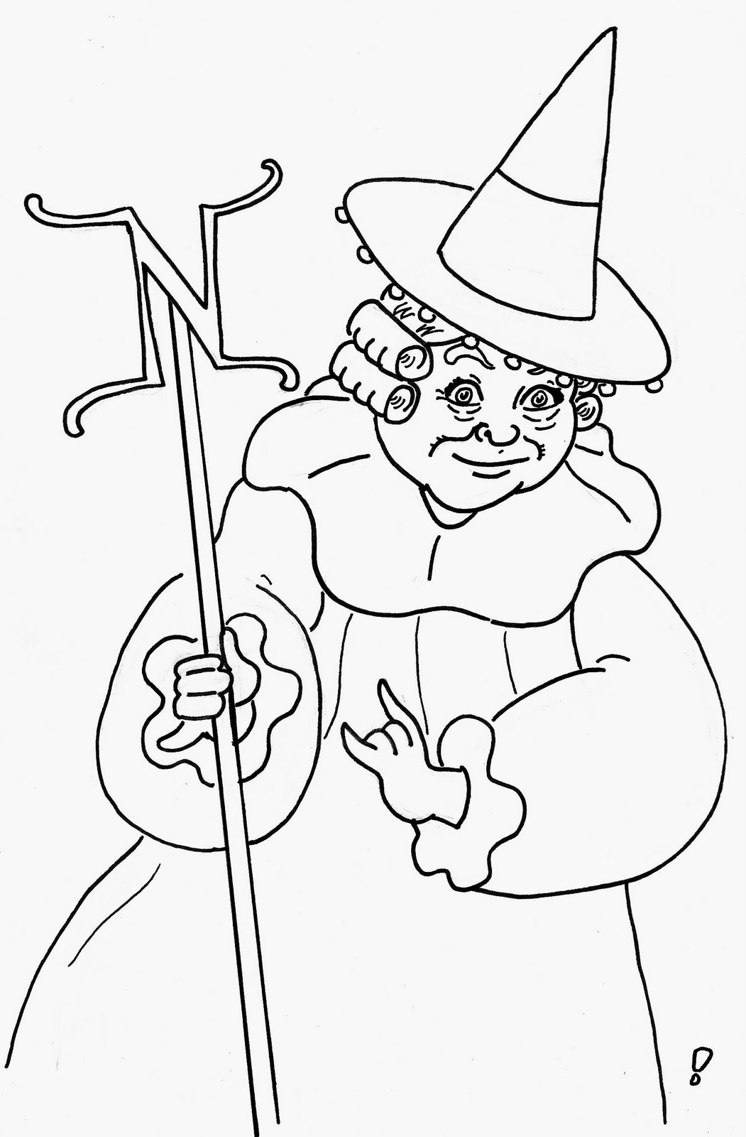 S.P. Maldonado's Oz art: Good Witch of the North