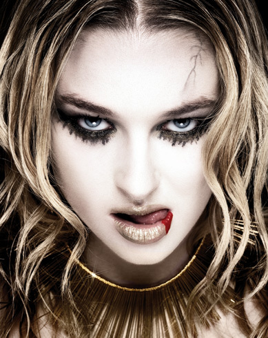 IMAGE COUTURE LAB: GOTH PORTRAIT BY MIKE RUIZ