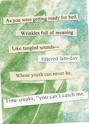 *Numinosity*: Recycled Lines~ Poetry Collage
