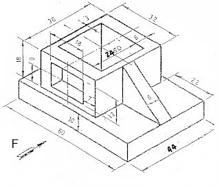 DrawingTech: Orthographic Drawing (Assignment 12, 13, 14, 15 and 16)