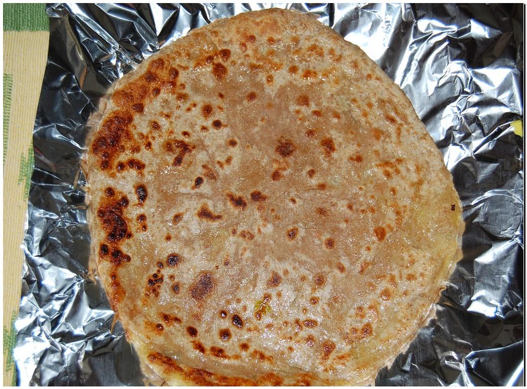 Food from all over the World: Lots of Paratha