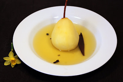 My Kitchen Antics: Sherry- poached Pears