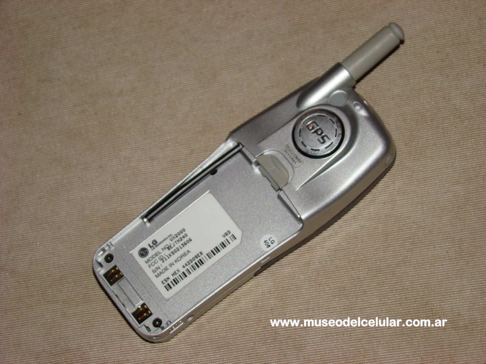 museo de celulares: #195 LG VX2000