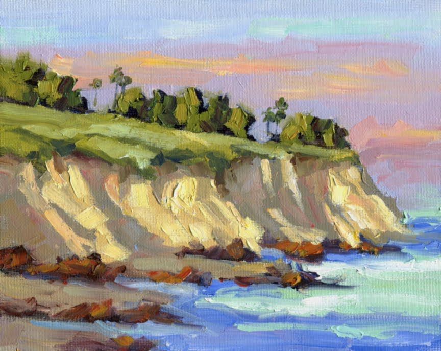 TOM BROWN FINE ART: CALIFORNIA IMPRESSIONIST OIL PAINTING BY TOM BROWN