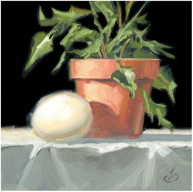 TOM BROWN FINE ART: STILL LIFE OIL PAINTING BY TOM BROWN