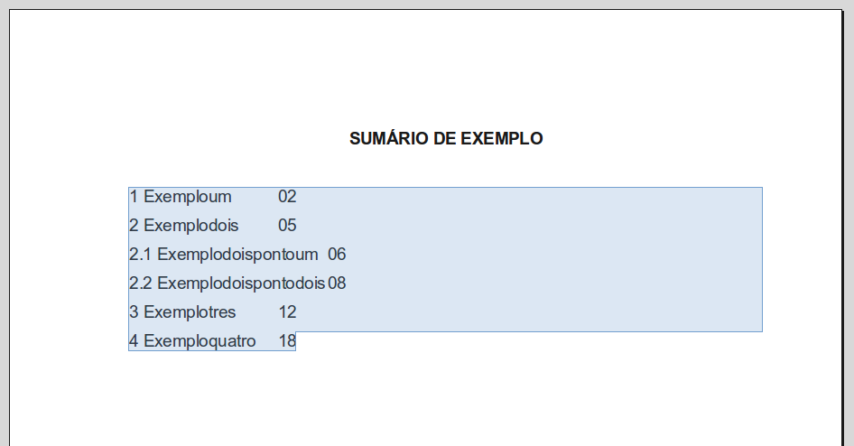 Como fazer sumário de trabalhos acadêmicos de forma prática - Como ...