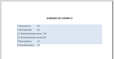 Como fazer sumário de trabalhos acadêmicos de forma prática - Como ...