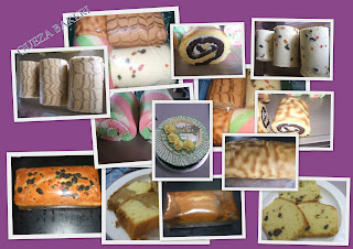 QUEZA FROZEN & BAKERI: PELBAGAI JENIS KEK N ROTI