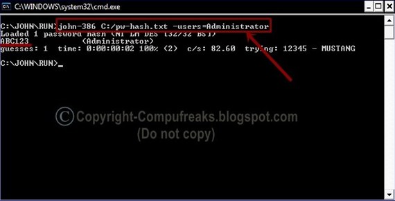 John the ripper tutorial windows - tecnobro