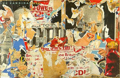 3 by the Fire: Wolf Vostell de-collage