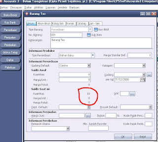 Software Accurate Accounting: INPUT BARANG GRATISAN (HPP Nol) DENGAN ...