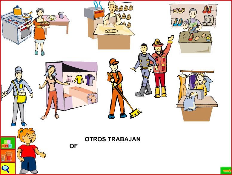 RECURSOS INTERACTIVOS EN FLASH: LOS OFICIOS Y PROFESIONES