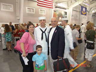 The Rodriguez's Family Site: Bryant's Navy Basic Training Graduation