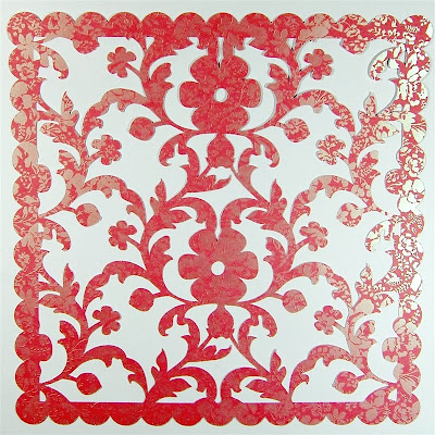 Capadia Designs: Scalloped Lace Square