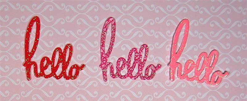 Capadia Designs: Pink Butterflies to say hello
