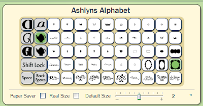Capadia Designs: Fancy Scroll Frame