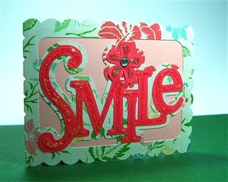 Capadia Designs: Smile Card for Design Studio