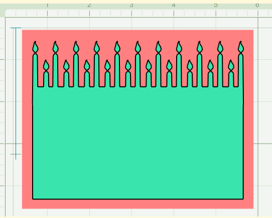 Capadia Designs: Another Candle Border