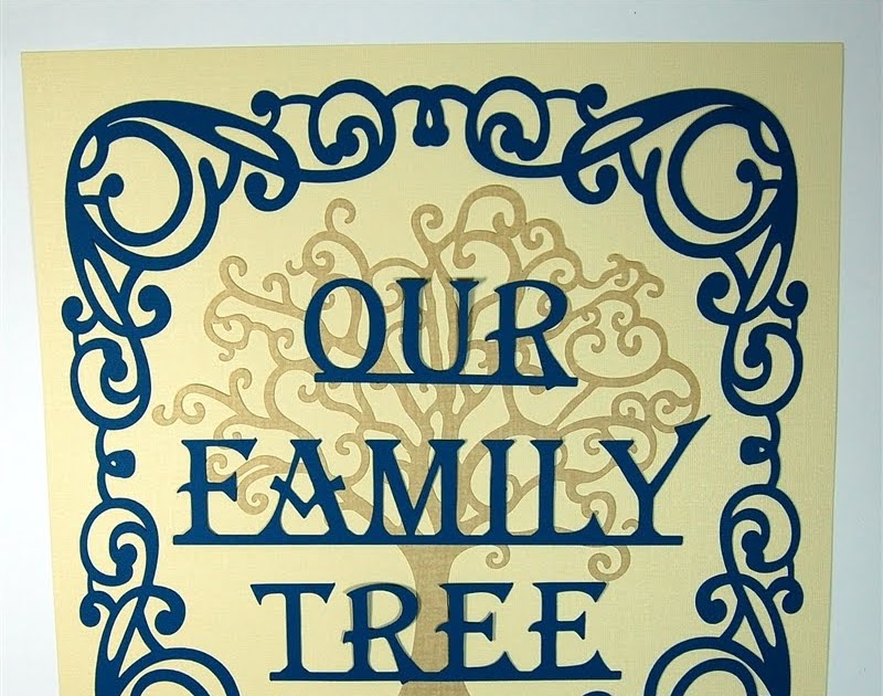 Capadia Designs: Family Tree Title Page for Scrappy-Go-Lucky