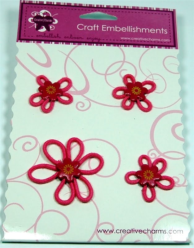 Capadia Designs: Flower Power Card (a little loopy)