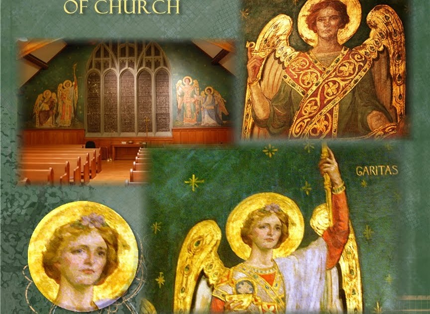 Capadia Designs: Angel Mural (and a cross to share)