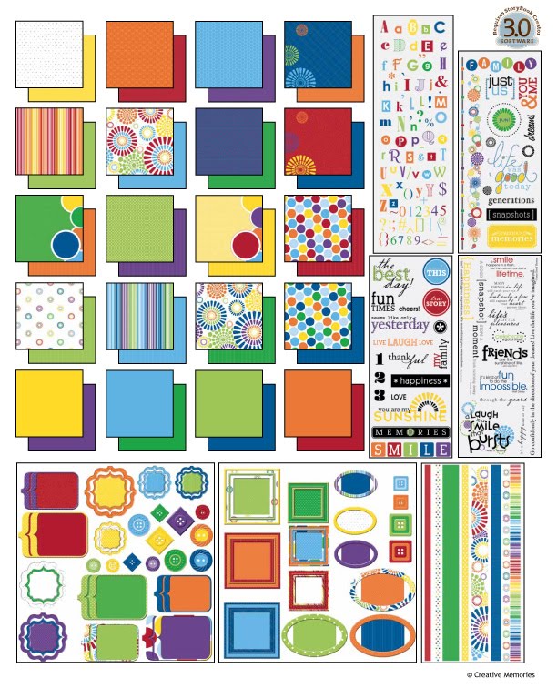 Capadia Designs: A quick digital tip for creating new papers...