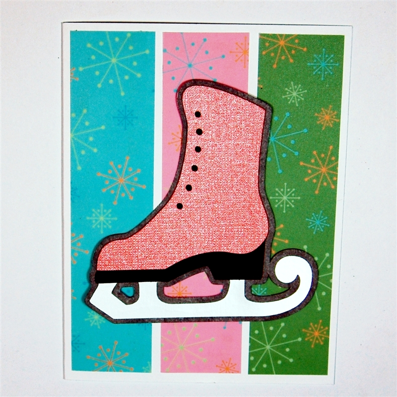 Capadia Designs: Cheerful Seasons Skate Card