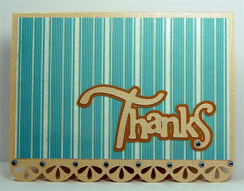 Capadia Designs: Eyelet Border Card with the Gypsy