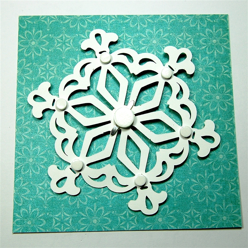 Capadia Designs: Snowflake Card