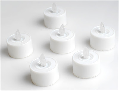 Chic Showcase: Fake Candles