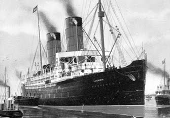 The Captain's Quill: S.S. (RMS†) Lucania - The Luxury Cruise Ship That ...