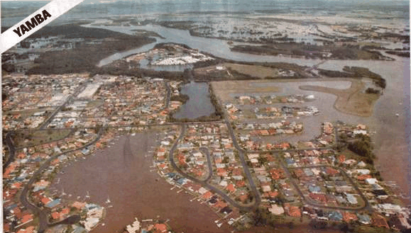 North Coast Voices: Yamba in flood: from the air and on the ground
