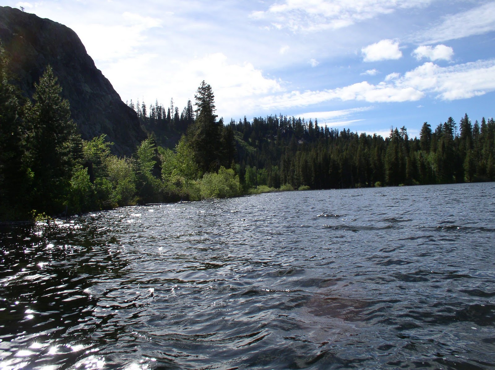 Our views of Northern California: Taylor Lake, Plumas County, California