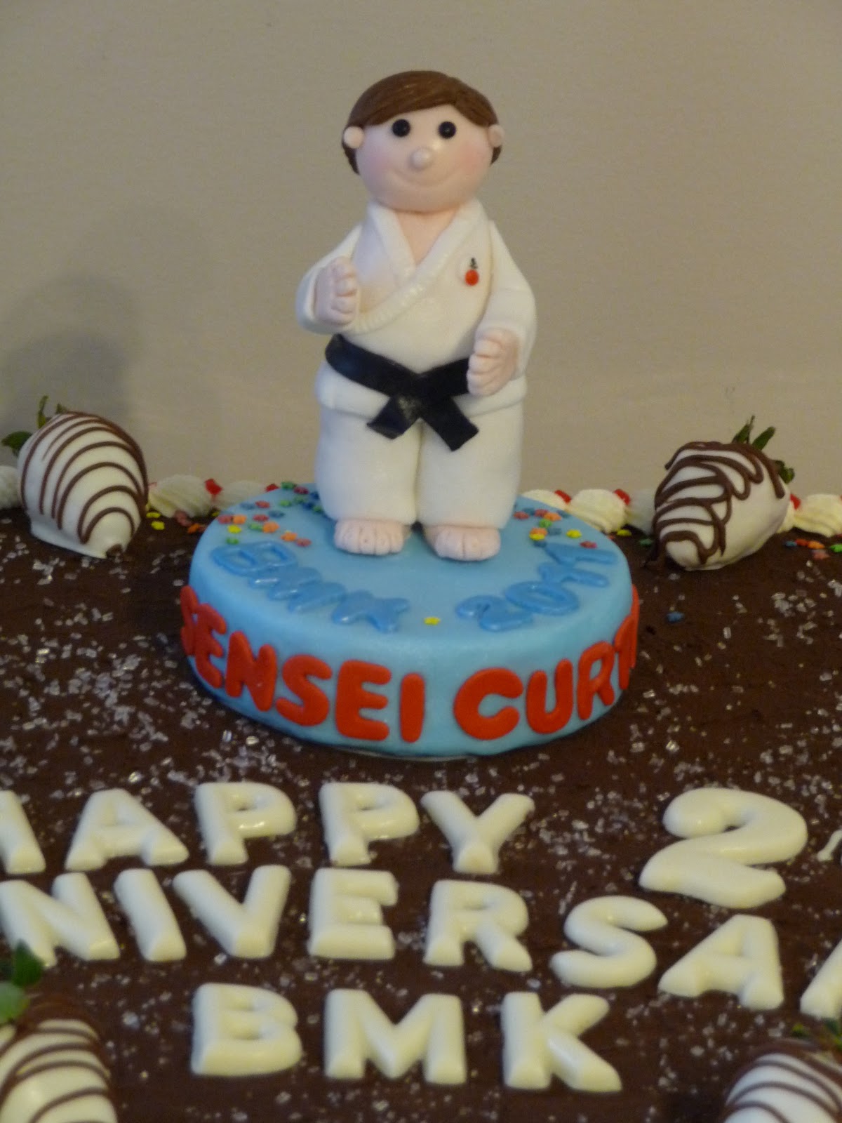 CLASSIC CAKES: Karate Cake for Sensei Curtis